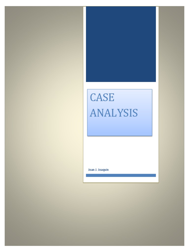 Case Analysis | PDF | Employment | Economies