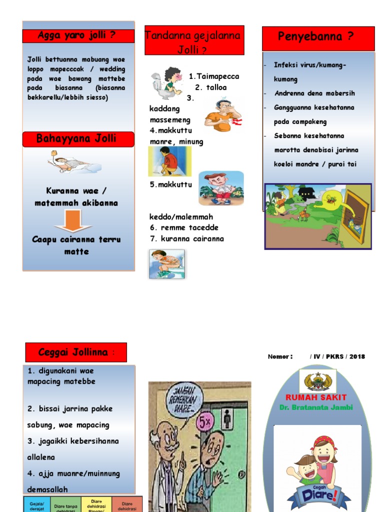 Leaflet Diare Akut | PDF