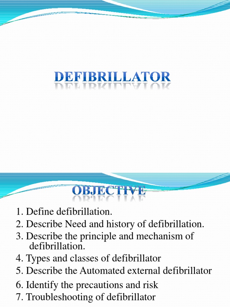 Defibrillation: Principles and Types | PDF | Heart | Cardiac ...