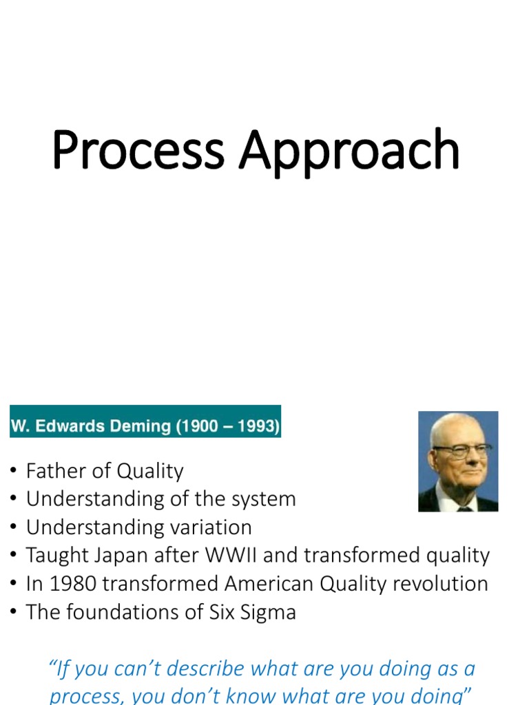 Process Approach | PDF | Business Process | Evaluation