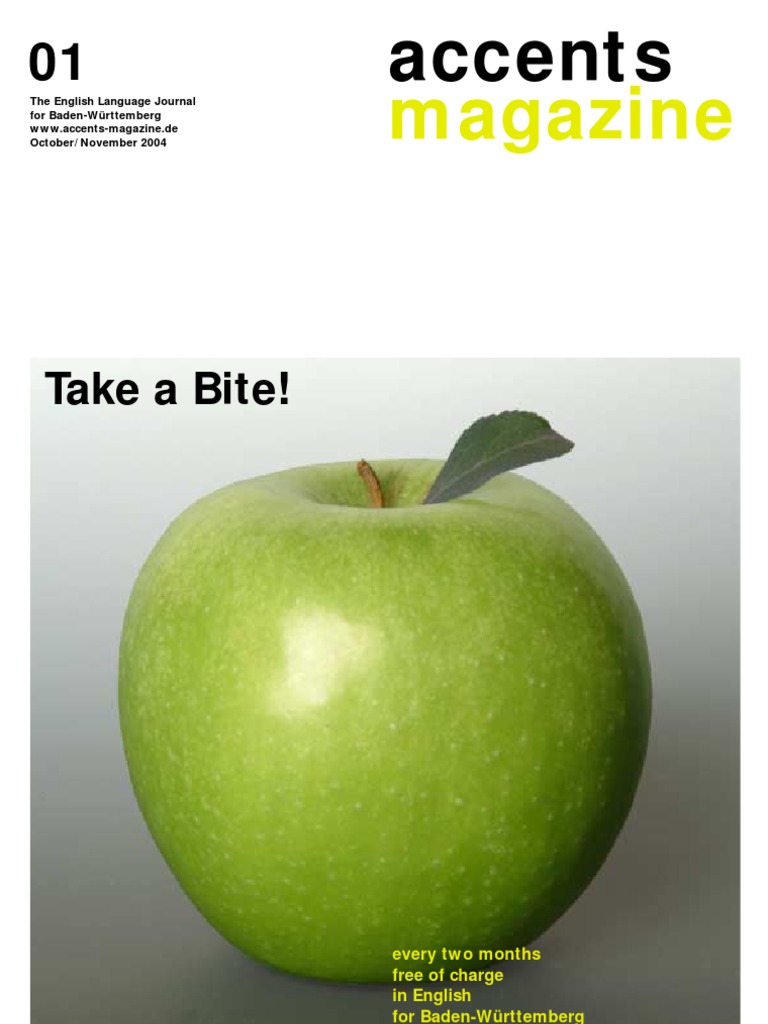 Accents Magazine - Issue 01 | PDF | Teachers | English Language
