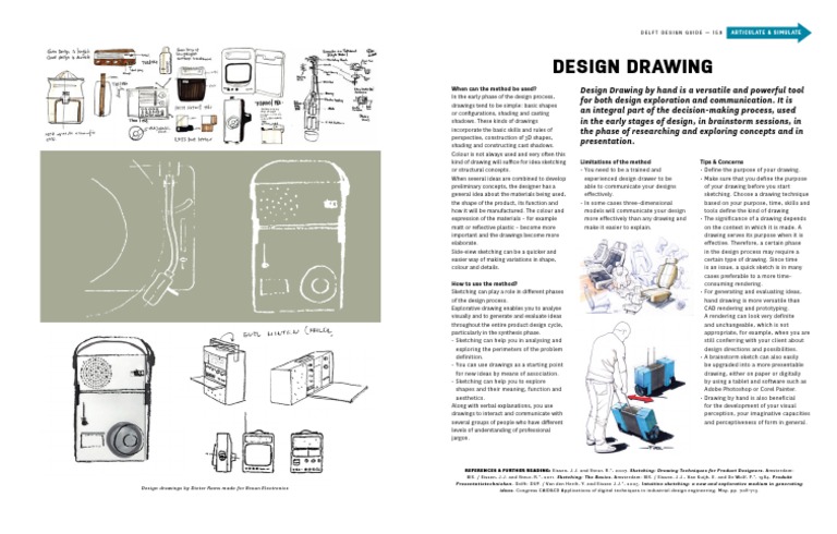 DELFT DESIGN GUIDE — HOW TO USE DESIGN DRAWING | PDF | Drawing ...
