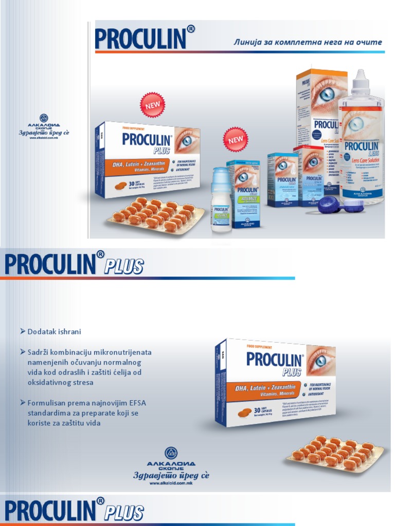 Proculin Plus SRB | PDF | Bien-être