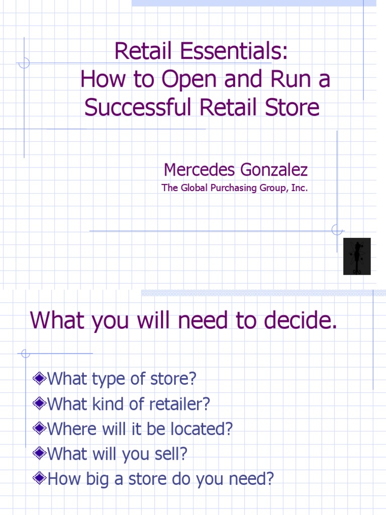 Retail Essentials: How To Open and Run A Successful Retail Store | PDF ...