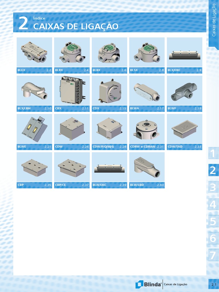 Catalogo Caixas | PDF | Parafuso | Corrosão
