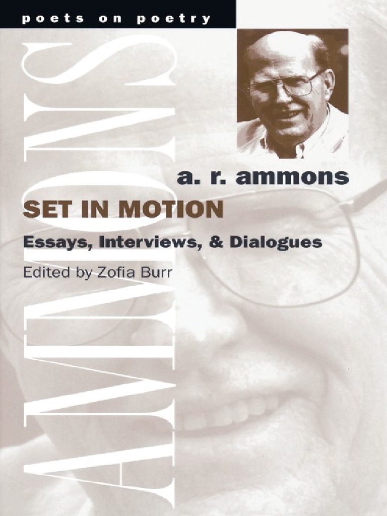 (Ammons, A. R. - Set in Motion | Download Free PDF | Poetry | Mind
