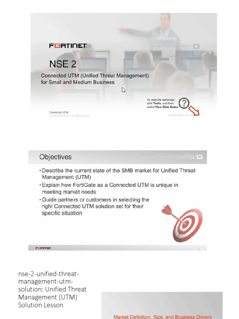 NSE2-Unified Threat Management (UTM) | PDF