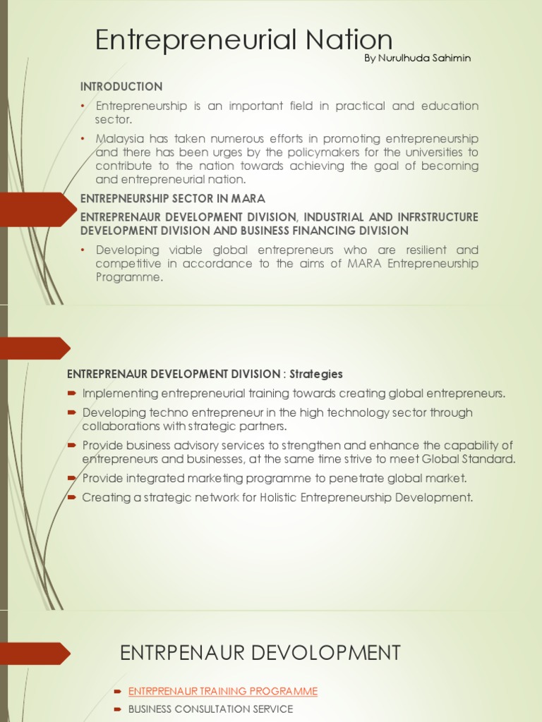 Program Latihan Keusahawanan | PDF