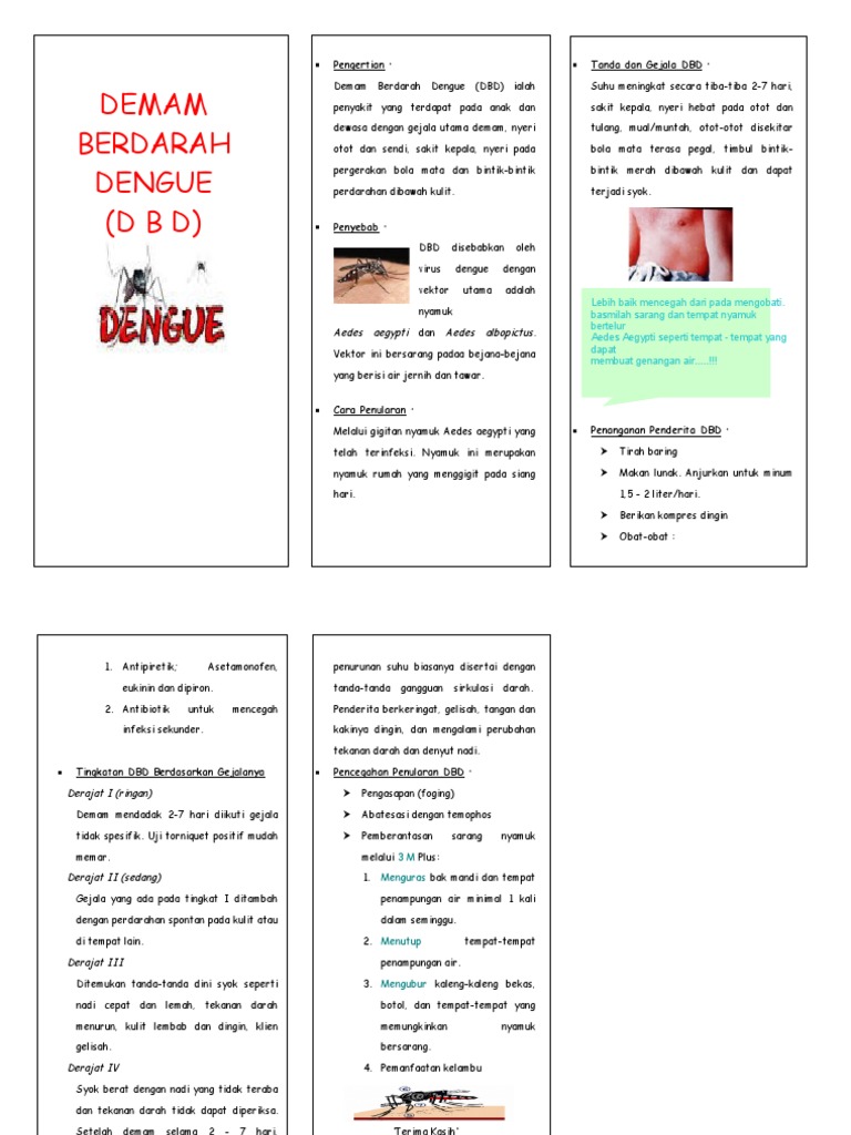 Leaflet DBD | PDF