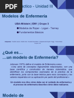 Modelo de Enfermería de Nancy Roper | PDF | Enfermería | Teoría