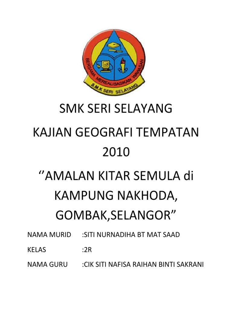 SMK Seri Selayang | PDF