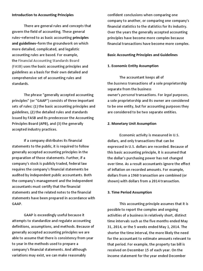 Financial Accounting Standards Board (FASB) : Introduction To ...