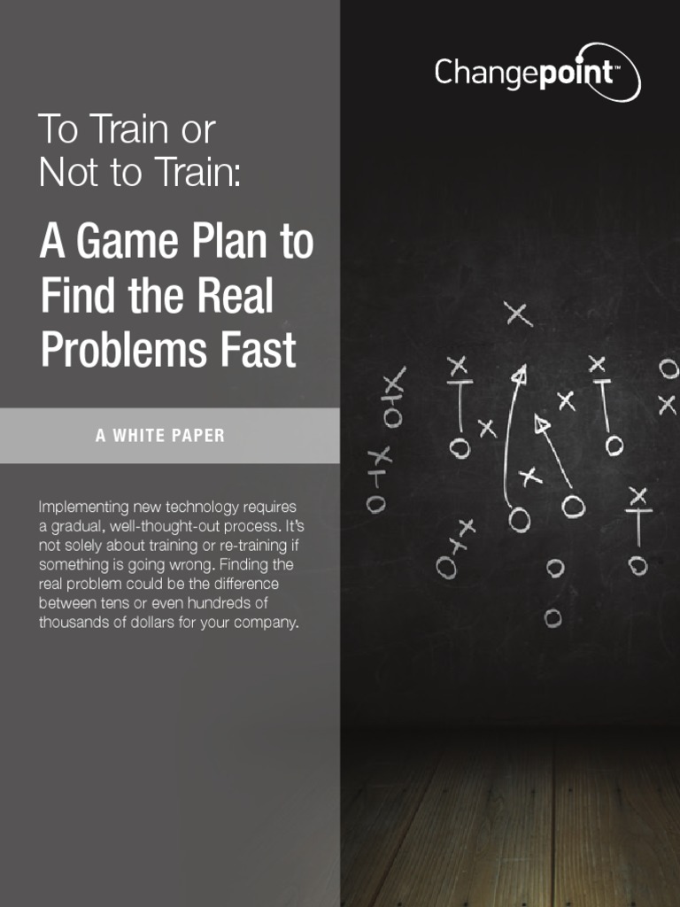 Changepoint WP OCM To Train or Not To Train | PDF | Communication ...