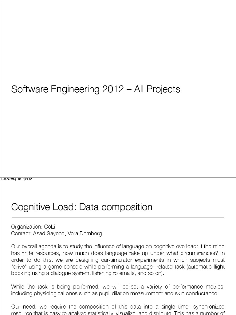 01 Projects PDF | PDF | Service Oriented Architecture | Databases