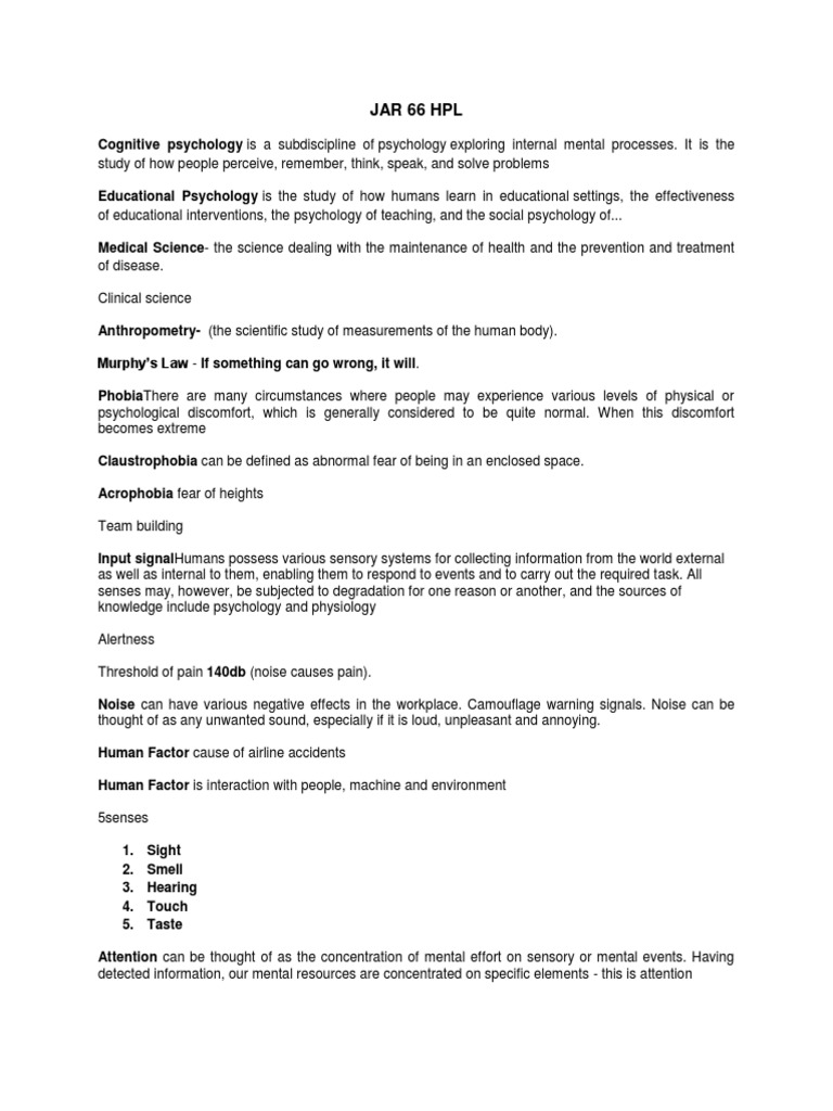 HPL 1 | PDF | Perception | Thought