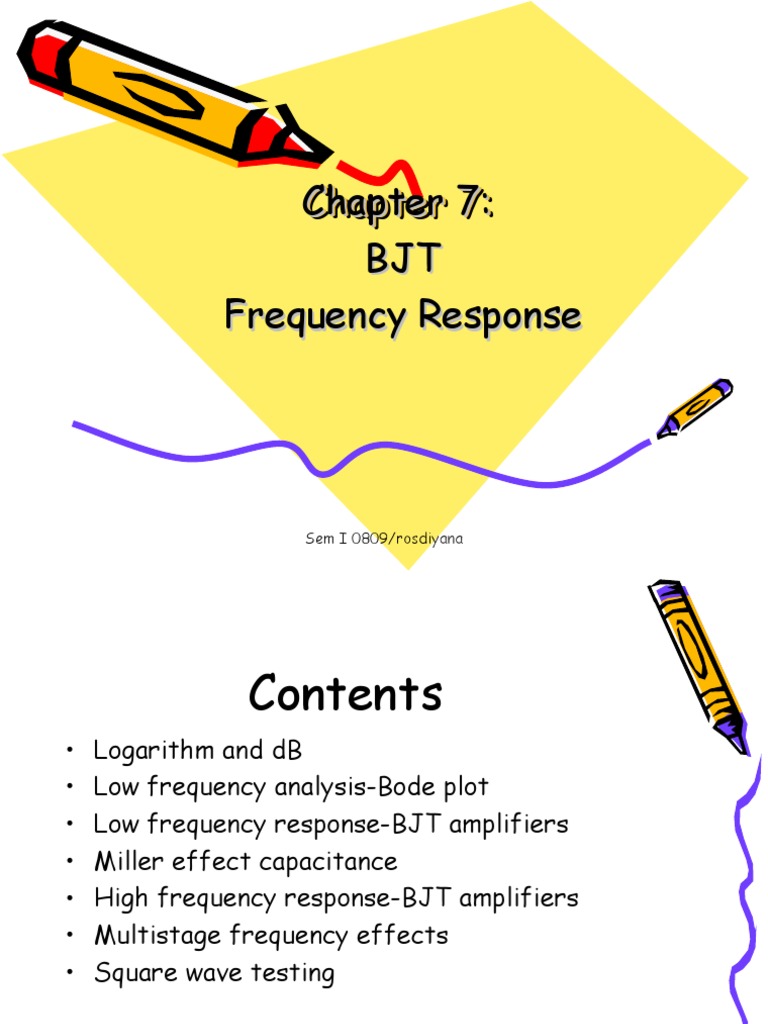 BJT - JFET Frequency Response | PDF | Decibel | Capacitor