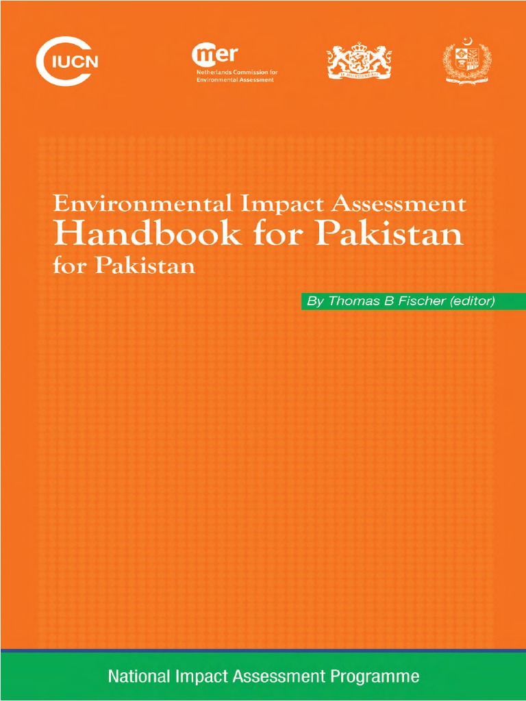 NIAP - EIA Handbook For Pakistan | PDF | Public Participation | Environmental Impact Assessment