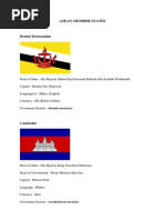 Asean Quiz Reviewer | PDF | Association Of Southeast Asian Nations ...