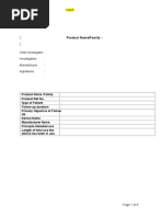 Template PMS Report TL01 V01 | PDF | Risk | Medical Device