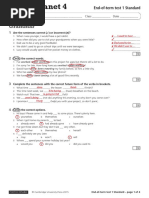 C1 Advanced 4, Test 4 Answer Key, Reading and Use of English | PDF ...