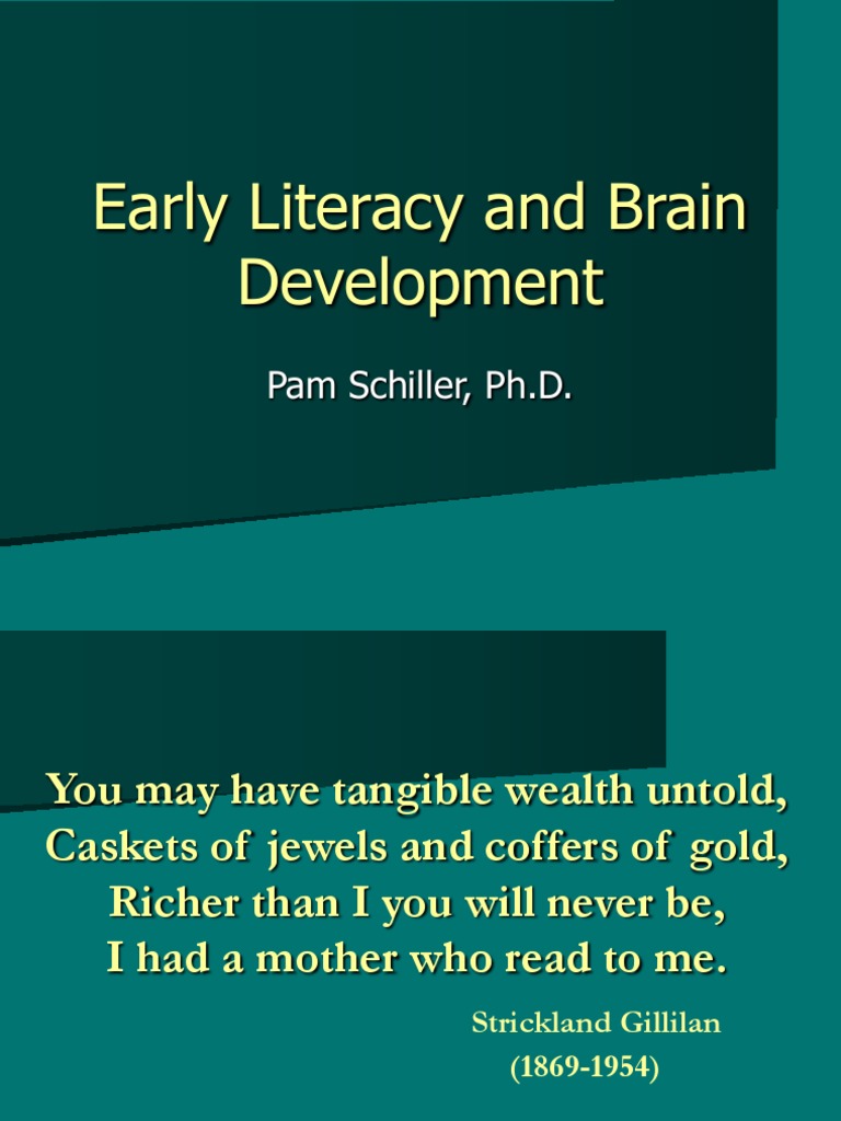 Early Literacy and Brain Development PDF | PDF | Reading Comprehension ...