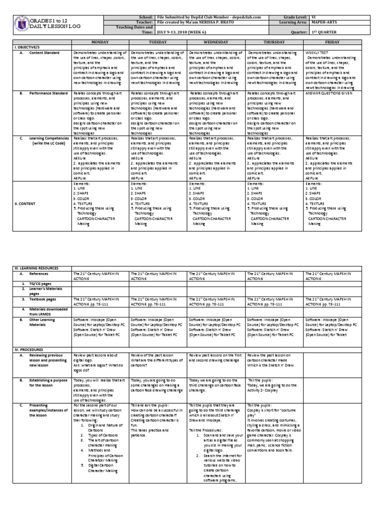 Exploring Digital Art Through Logo and Cartoon Character Design | PDF ...