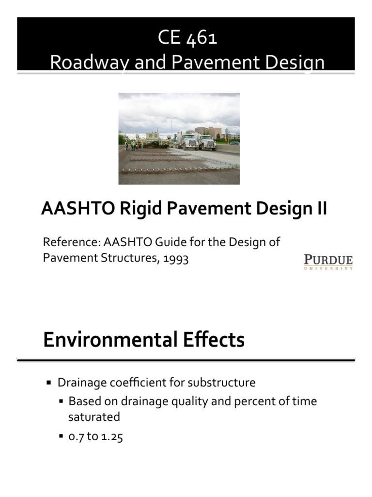 A Detailed Overview of the Rigid Pavement Design Process According to ...