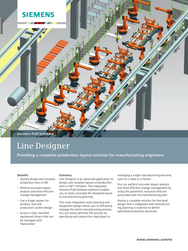 Siemens PLM NX Line Designer Fs Tcm1023 232917 | Product Lifecycle ...