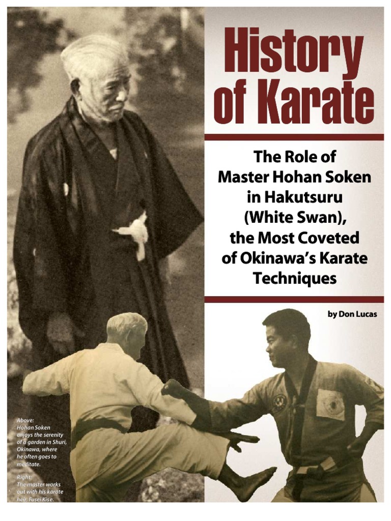 Hohan Soken-Matsumura Shorin-Ryu | PDF | Karate | Okinawa Prefecture