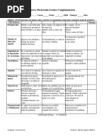 Rúbrica para Evaluar Expresión Oral | PDF | Adjetivo | Cognición