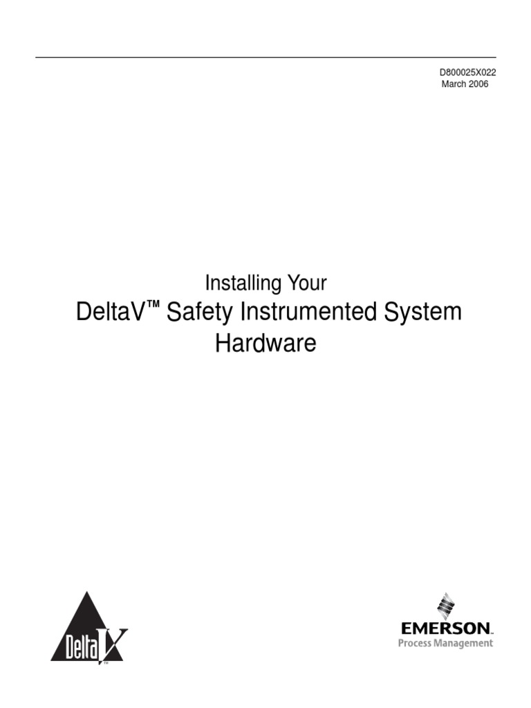 Delta V Sis Installation | PDF | Electrical Connector | Automation
