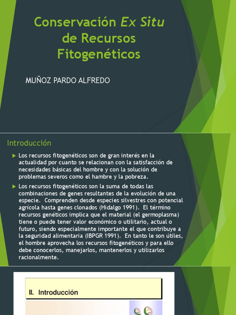 Exposicion de Conservación Ex Situ | PDF | Organismos | Biología