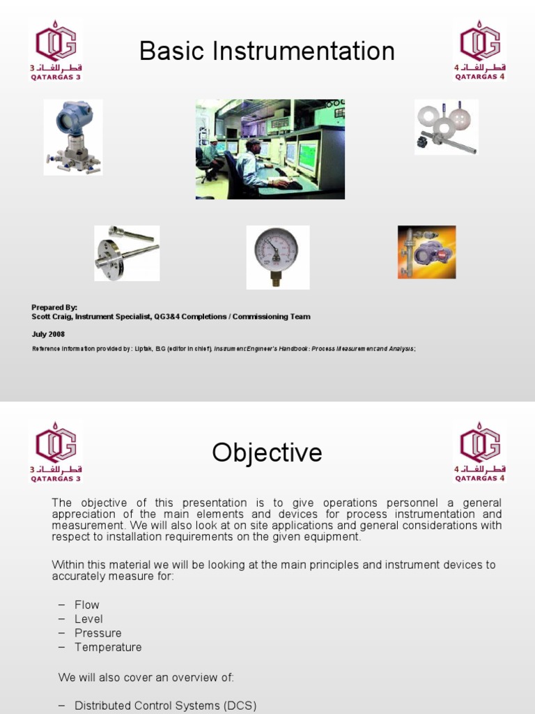 Process Instrumentation Overview Guide | PDF | Flow Measurement ...