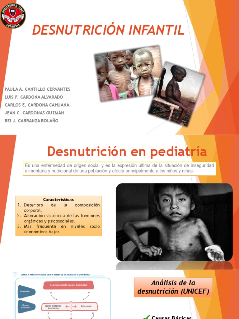 Desnutrición Infantil Pdf Amamantamiento Alimentos