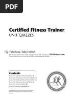 NASM Cheat Sheet | PDF | Skeletal Muscle | Strength Training