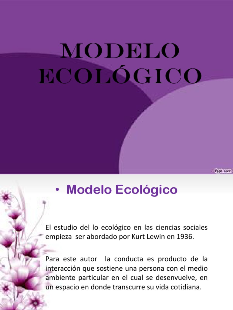 Modelo Ecológico | PDF | Adaptación | Ecología