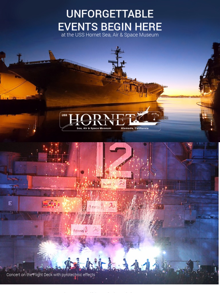 Events Rental Booklet | PDF | Flight Deck | San Francisco