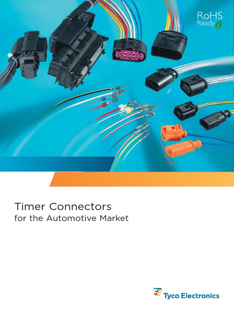AMP Timer Connectors | PDF | Electrical Connector | Electric Power ...