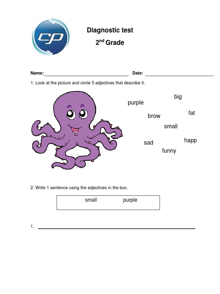 2nd Grade Diagnostic Evaluation | PDF