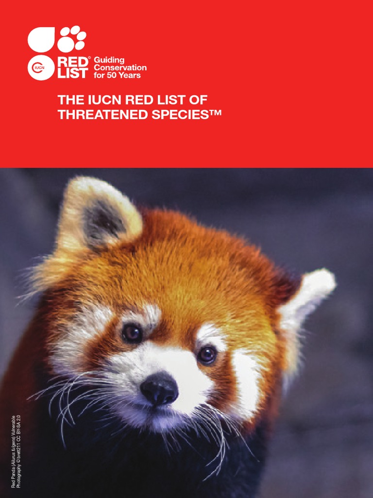 The Iucn Red List of Threatened Species™ | PDF | Endangered Species ...
