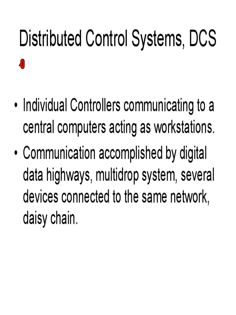 Dcs Overview Pdf Digital Technology Electronic Engineering