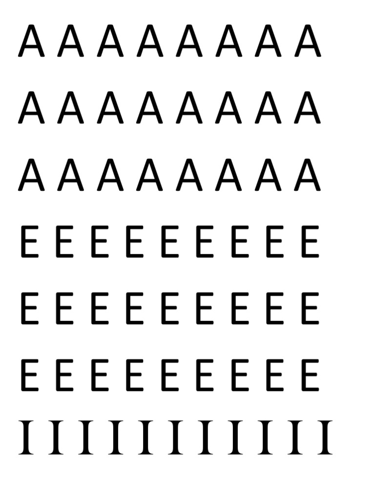 Alphabet Patterns and Sequences | PDF