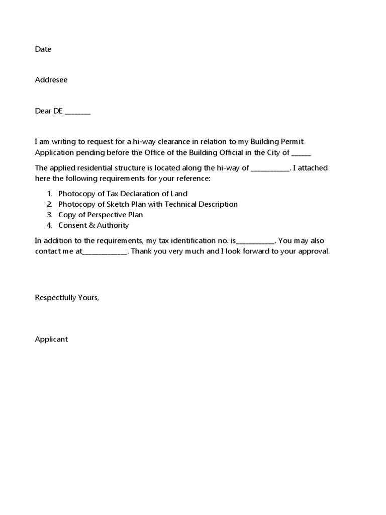 DPWH hi way clearance-letter format.docx