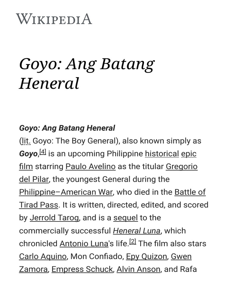 Goyo_Ang_Batang_Heneral_-_Wikipedia.pdf | Philippines | Leisure