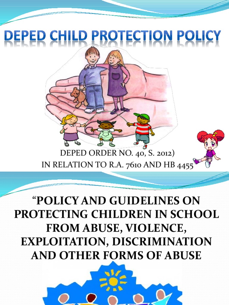 Deped Child Protection Policy | PDF | Psychological Abuse | Violence