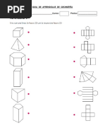 Guía de Figuras 2D y 3D para Niños | PDF | Métodos y materiales de ...