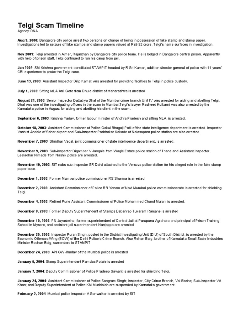 Telgi Scam | PDF | Judge | Misconduct