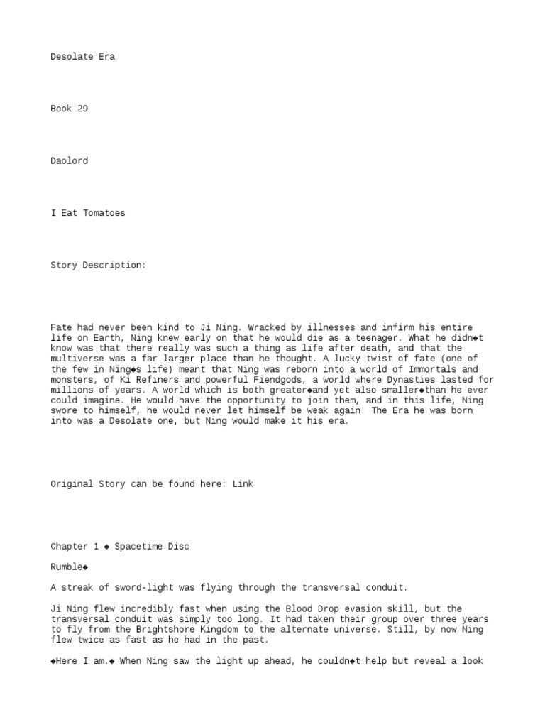Desolate Era - Volume 29 - Daolord | PDF | Alchemy | Soul