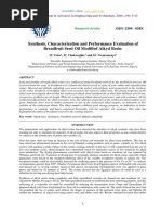 Synthesis and Characterization of Acrylated Epoxidized | PDF | Epoxy | Fourier Transform ...