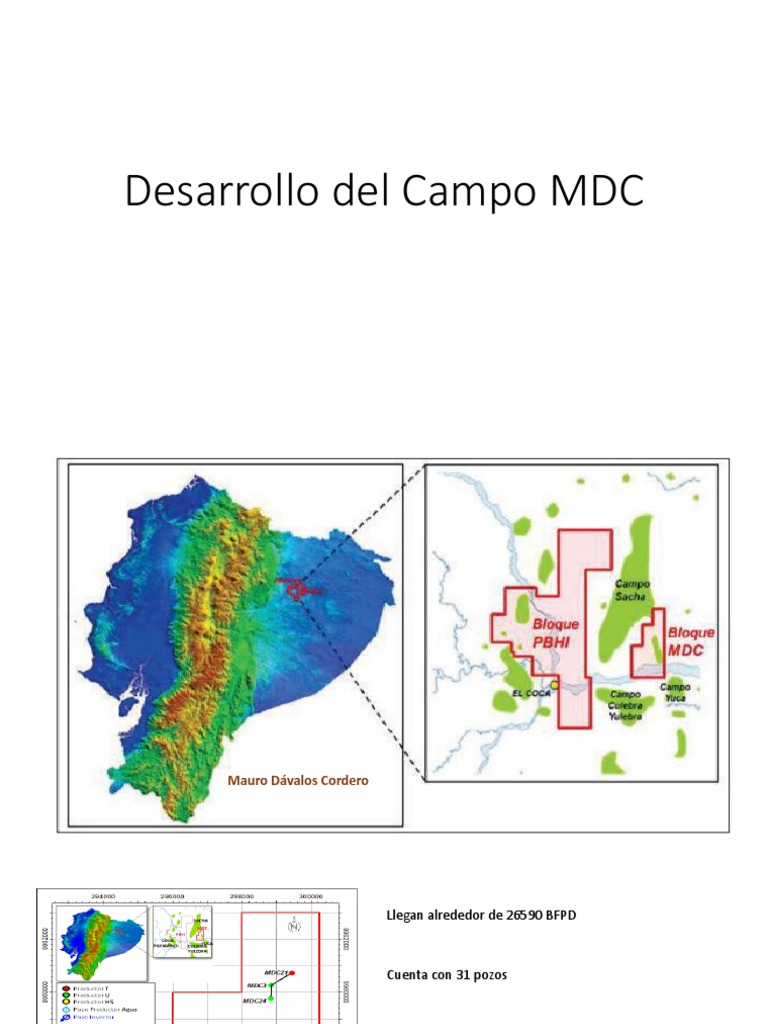 Desarrollo Del Campo MDC | PDF | Ingeniero civil | Materia suave